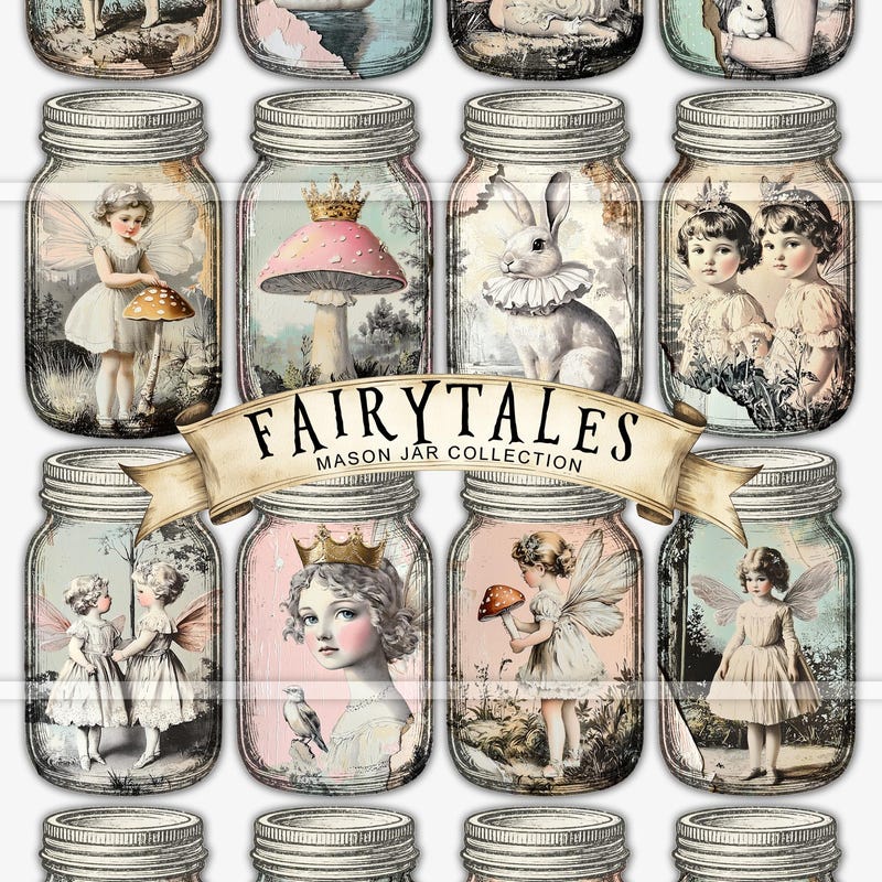 Handmade Fairies Jars - Etsy