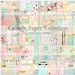 Collage Digital Paper, Mixed Media Background, Junk Journal Pages ...