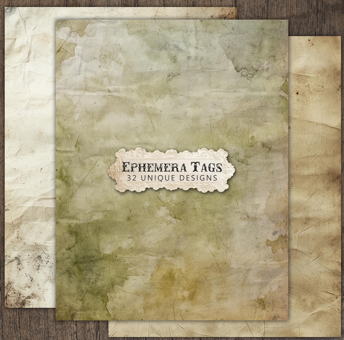 Printable Ephemera, Junk Journal Digi Kit, Vintage Ledgers, Antique ...