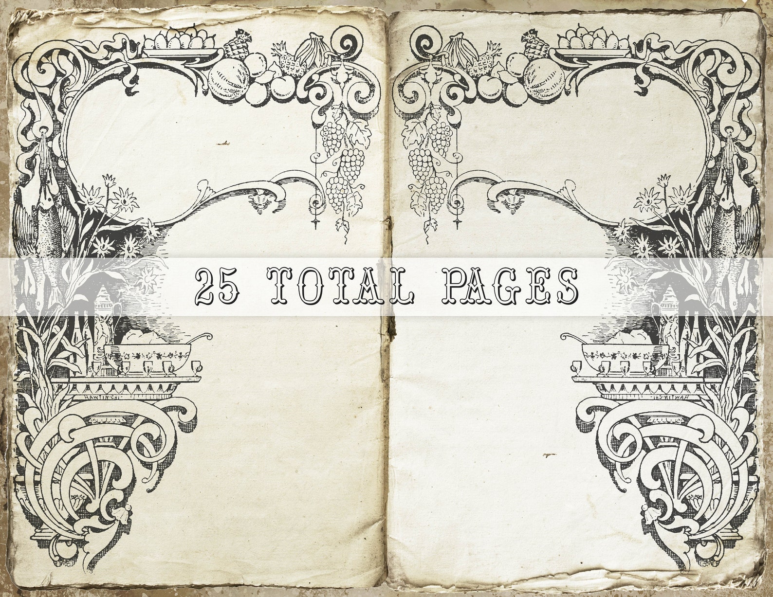 Printable Lined and Blank Journal Pages Lined Paper Bundle - Etsy