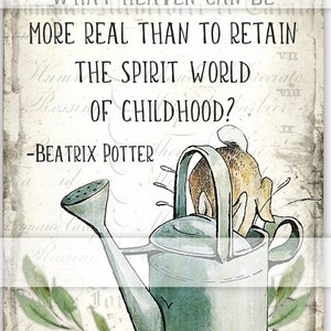 Printable Peter Rabbit Quotes Beatrix Potter Images Digital Collage ...