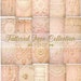 Pink Tattered Lace Printable Paper, Junk Journal Pages, Vintage Lace ...