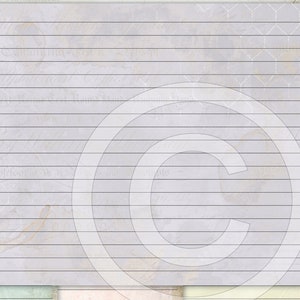 Printable Lined Journal Pages Junk Journal Digi Paper Kit Pastel ...