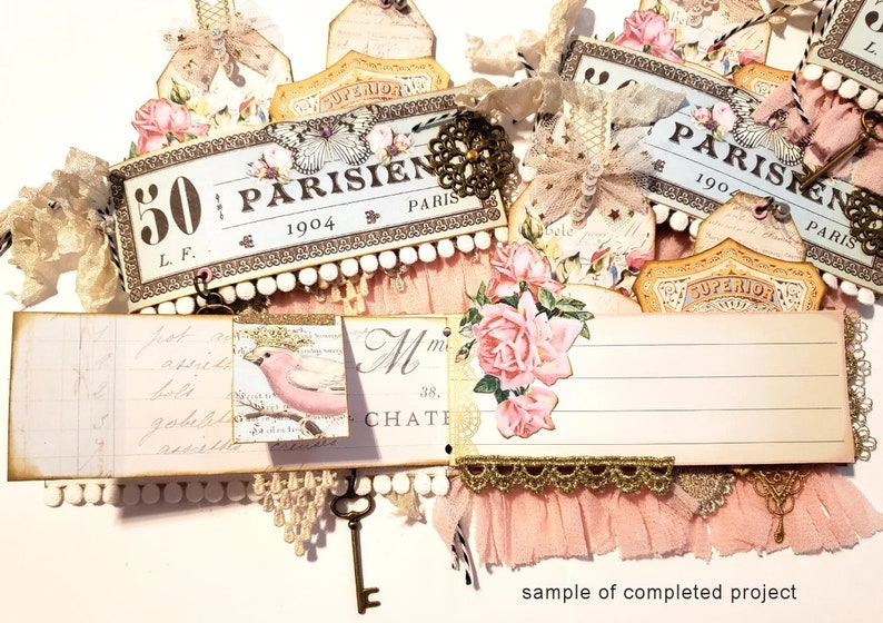 Printable Junk Journal Mini Notebook Digital Papers - Etsy