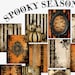 Spooky Season Printable Papers, Junk Journal Kit, Pages, Scrapbooking ...