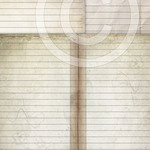 Printable Lined Journal Paper Pages Coffee Dyed Tea Stained Vintage ...