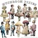 Mushroom Pixies, Fussy Cut Ephemera, Vintage Children Photos, Digital ...