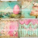 Easter Junk Journal Printable Kit, Foldable Landscape Pages, Vintage ...