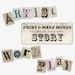 Printable Ransom Note Letters, Random Letters, Alphabet Letters ...