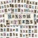 Printable Ransom Note Letters, Random Letters, Alphabet Letters ...