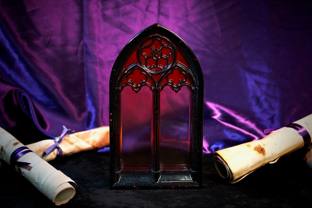 Epoxy Resin Tray Gothic Cathedral Window - Etsy