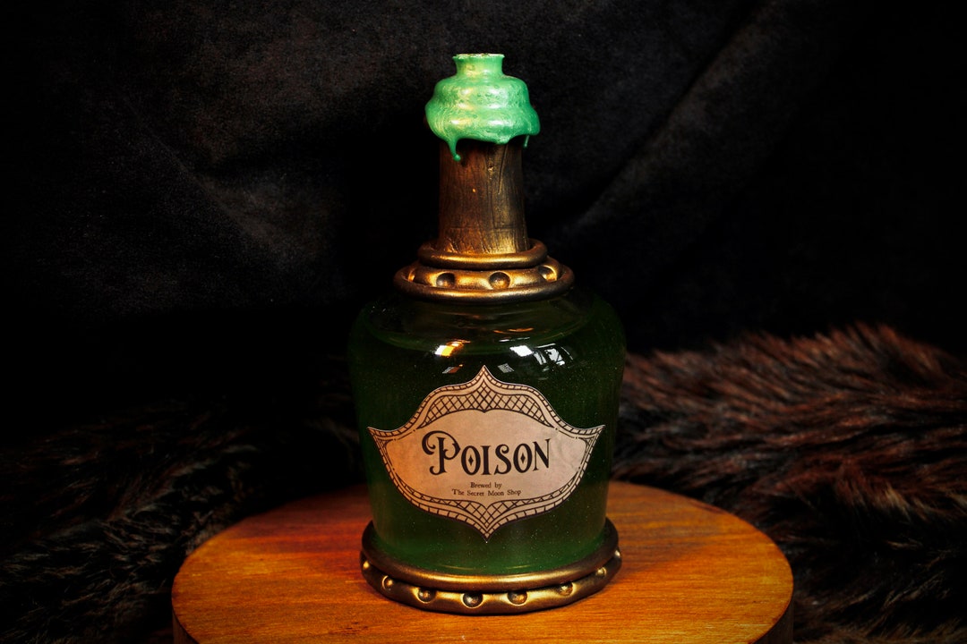 Metallic Poison Potion Bottle - Etsy