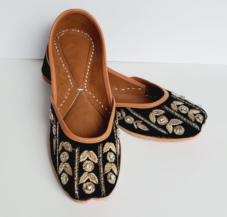 Punjabi Jutti,zardozi Embroidery Jutti,mondo,khussa - Etsy