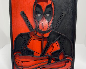 Deadpool Mandala Svg - Etsy