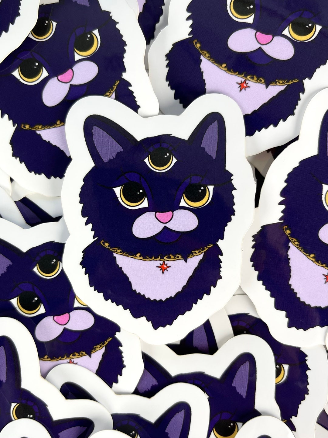 Intuitive Kitty Sticker - Etsy
