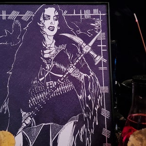 The Morrigan. Black Metal Celtic Gothic Nicola Trier | Medieval Dungeon ...