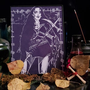 The Morrigan. Black Metal Celtic Gothic Nicola Trier | Medieval Dungeon ...