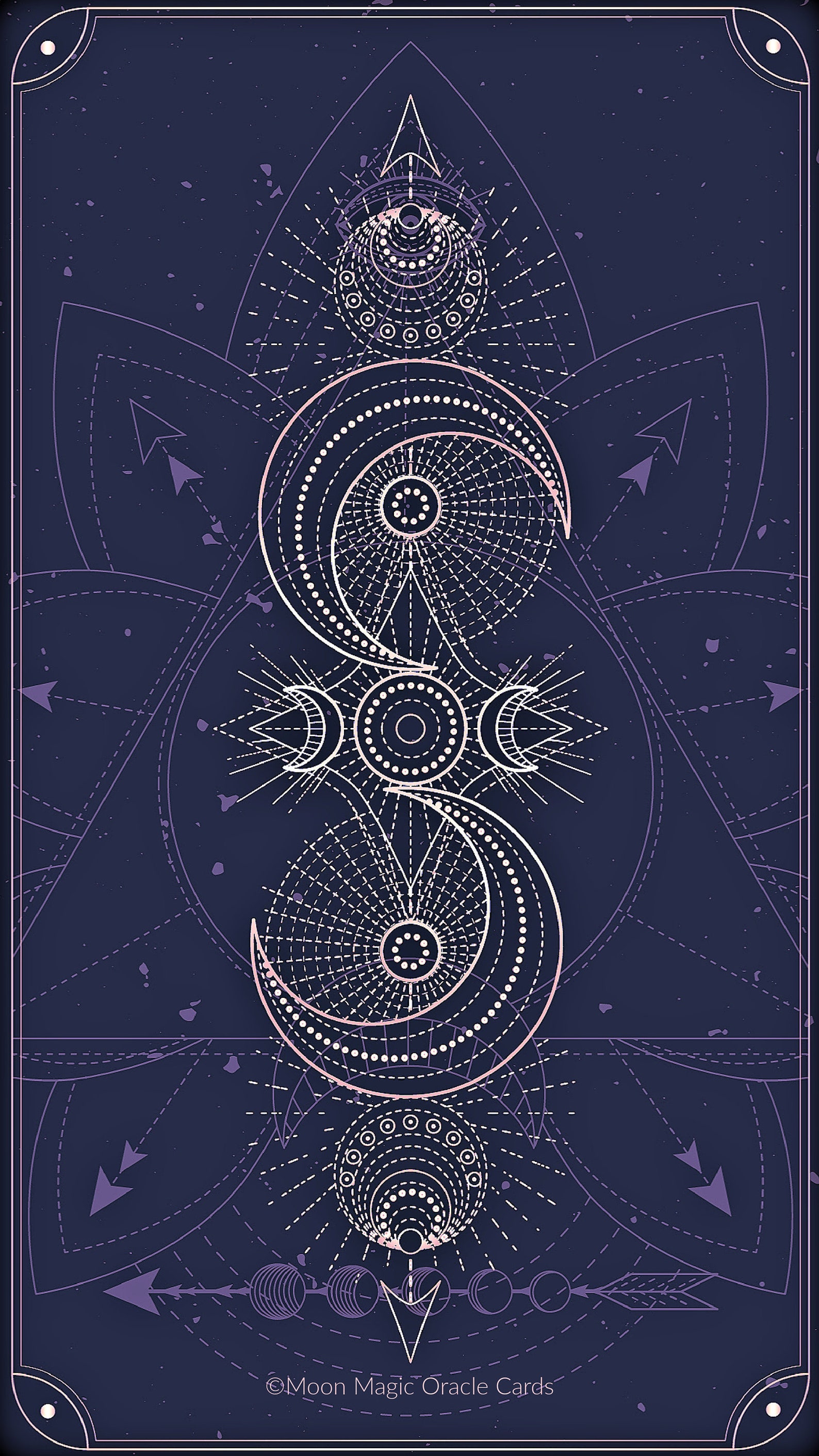 Moon Magic Oracle Messages Card Deck - Etsy