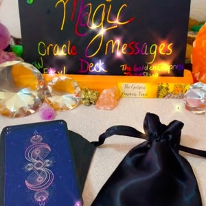 Moon Magic Oracle Messages Card Deck - Etsy