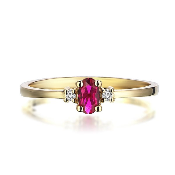 Ruby Ring - Etsy