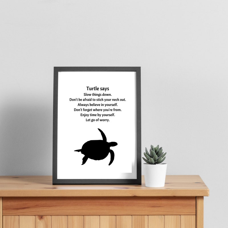 Turtle Printables - Etsy
