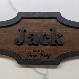 Custom Horse Stall Name Sign - Wood Horse Name Plate - Tack Trunk Sign ...