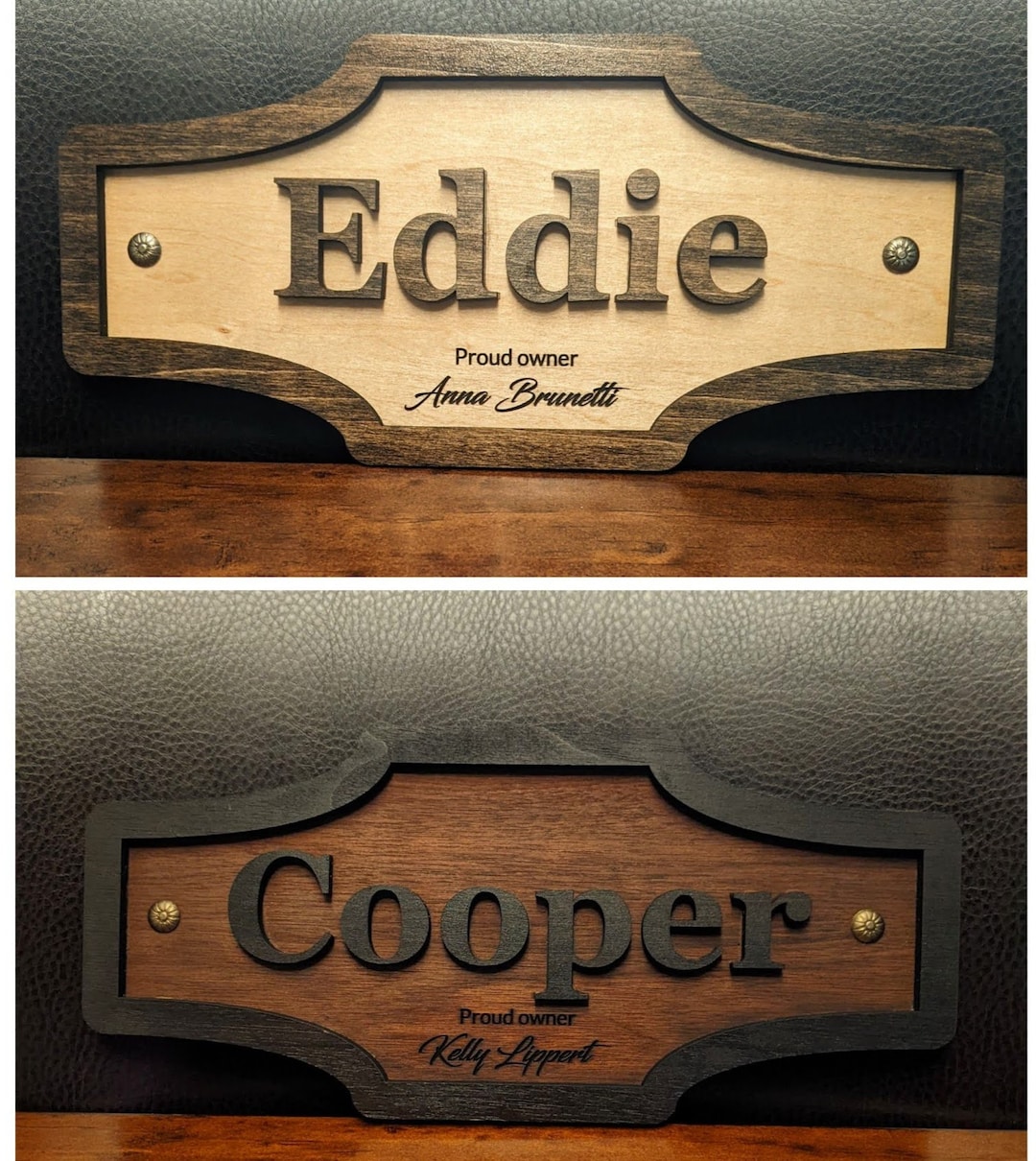 Custom Horse Stall Name Sign - Wood Horse Name Plate - Tack Trunk Sign ...