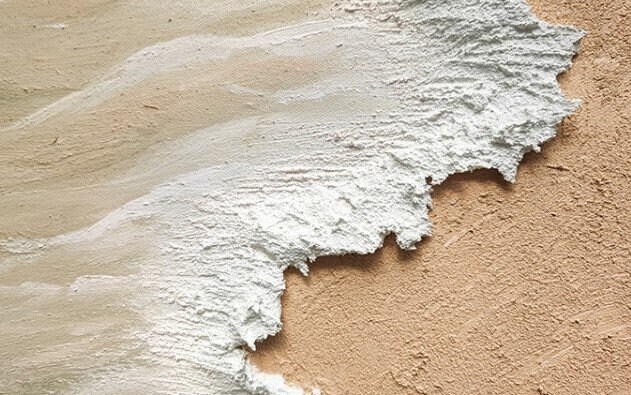 Abstract Textured Beach With Sea Waves Painting on Canvas, Vertical ...