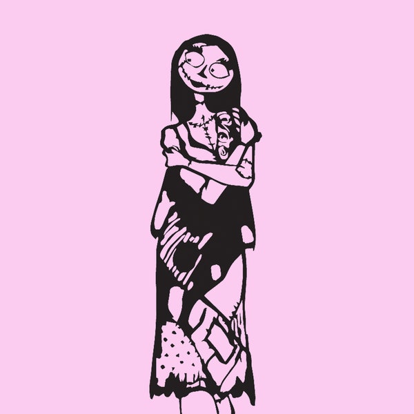 Jack Sally Standing Svg - Etsy