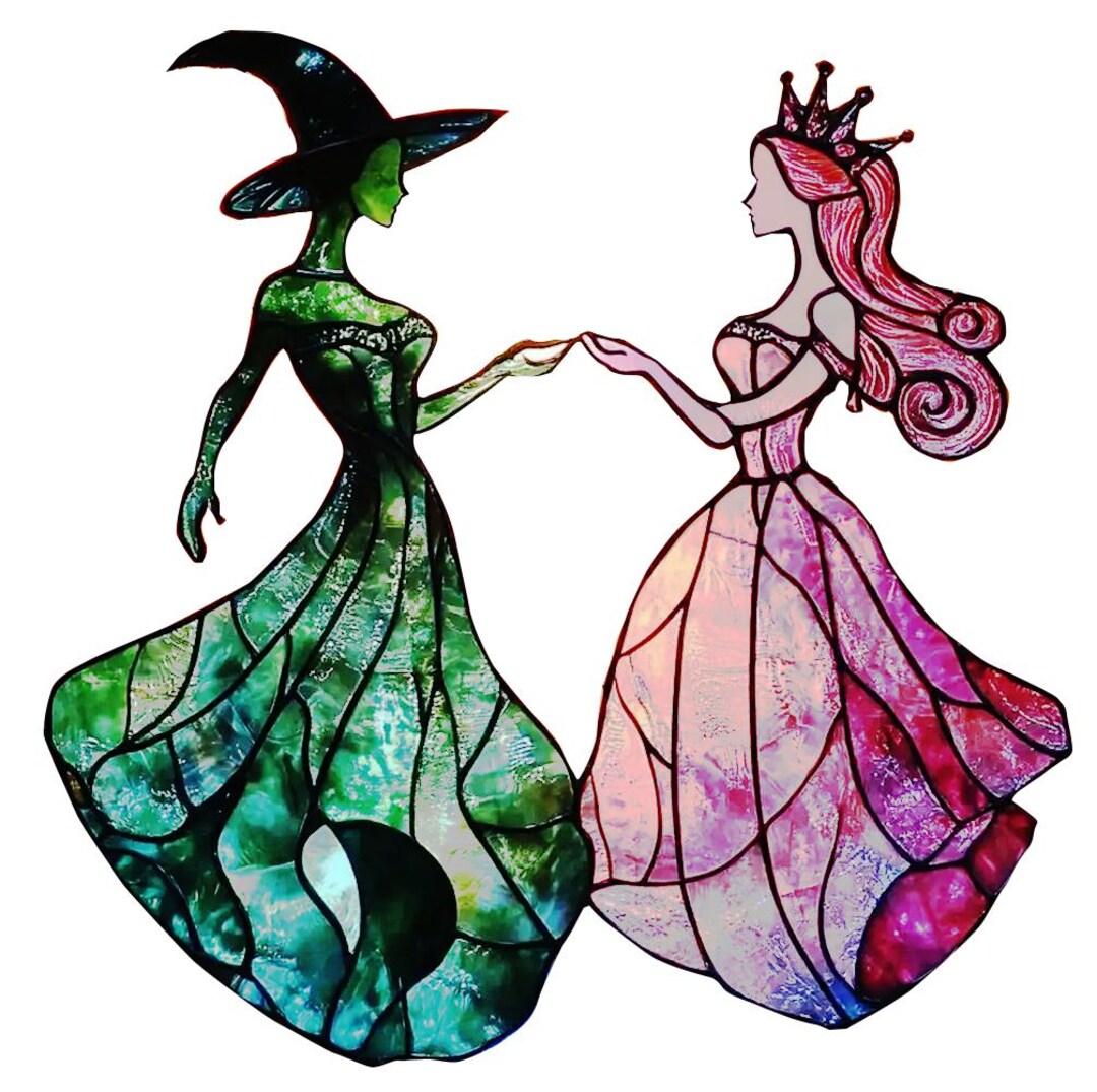 Beautiful Wicked Witch Silhouette Window Sticker 7 Inches - Etsy