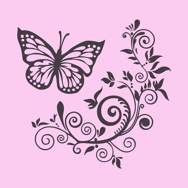 Butterfly Wall Decal - Etsy