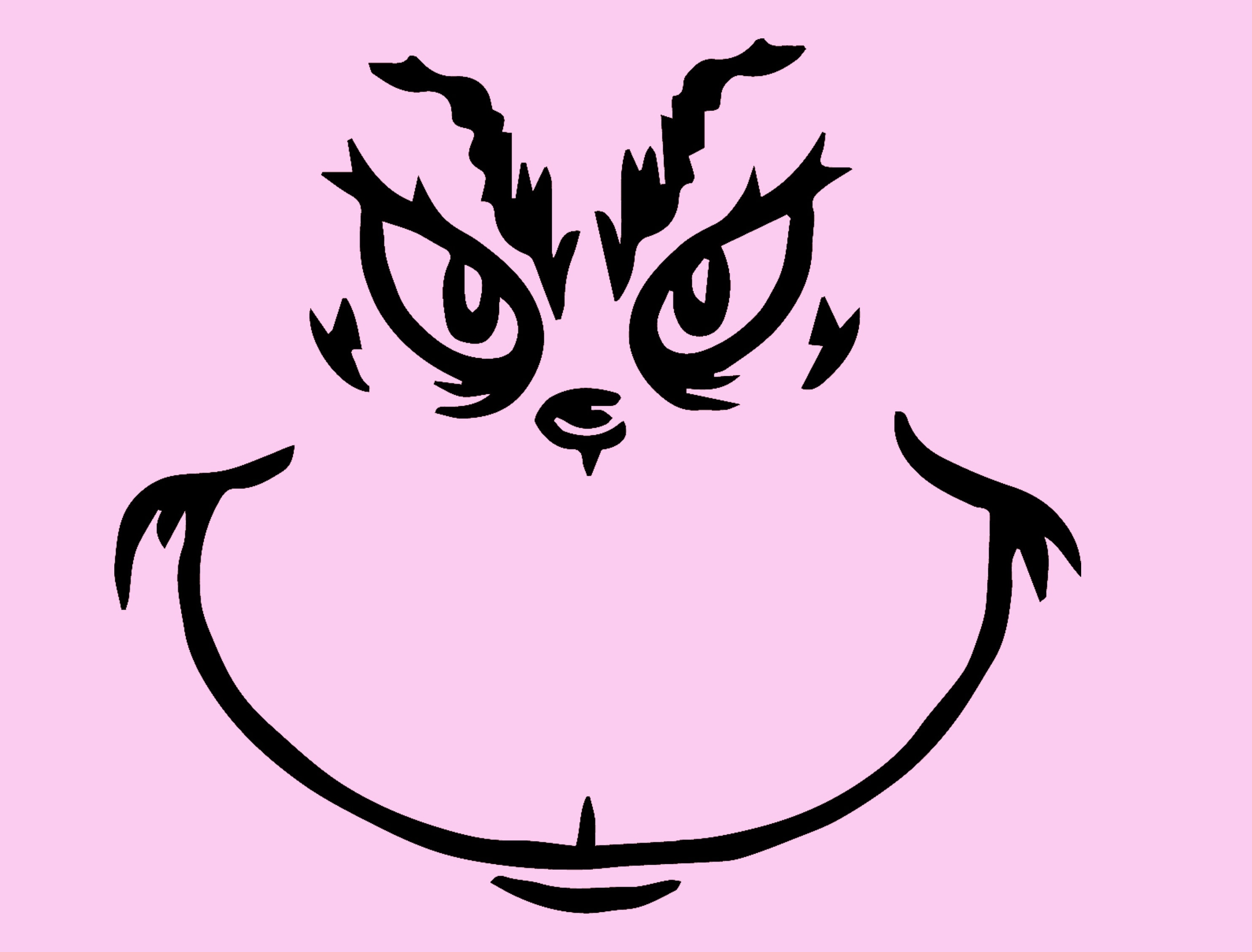 Beautiful Grinch Smile Decal for Car Wall Window - Etsy