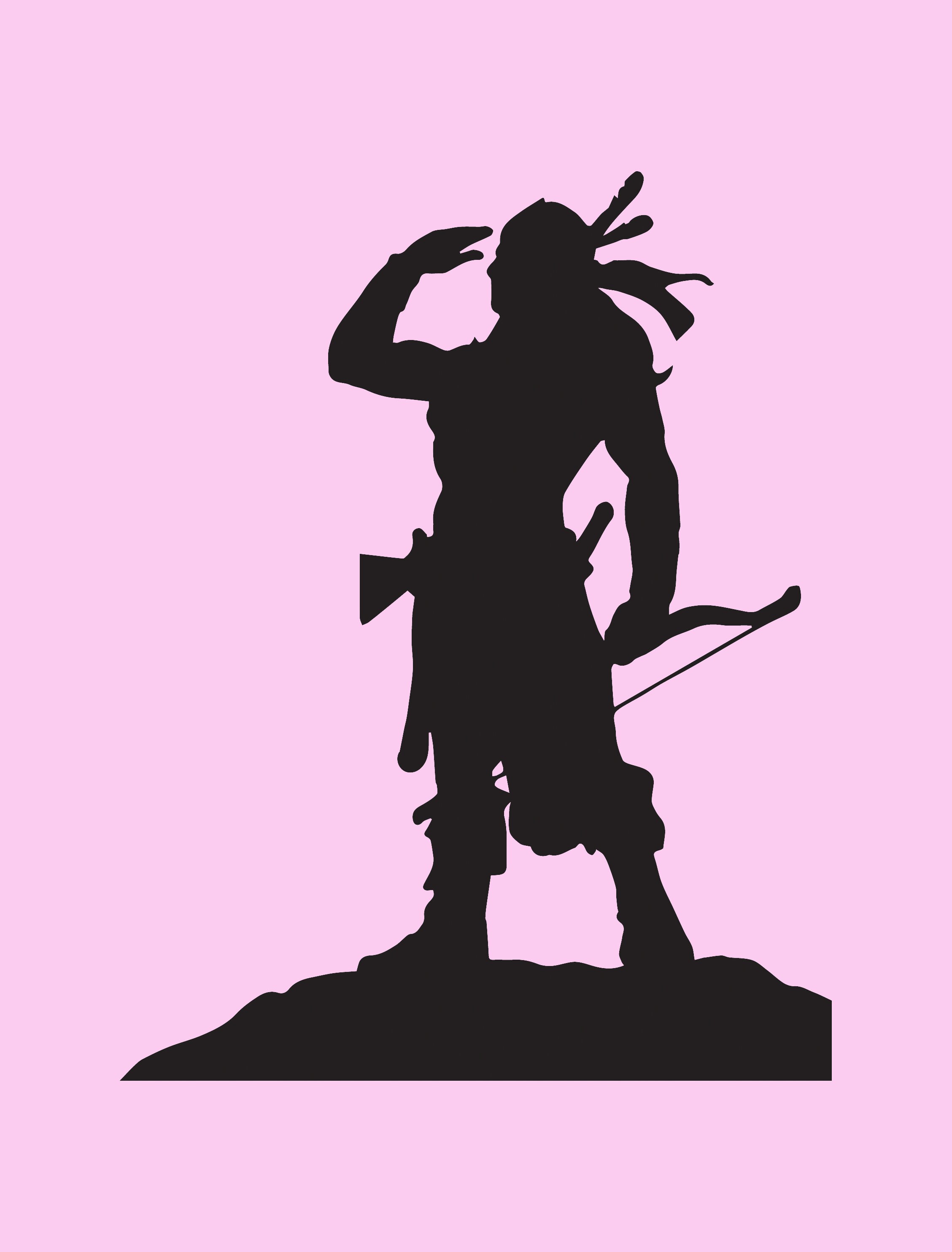 Beautiful Native American Fighter Decal - Etsy