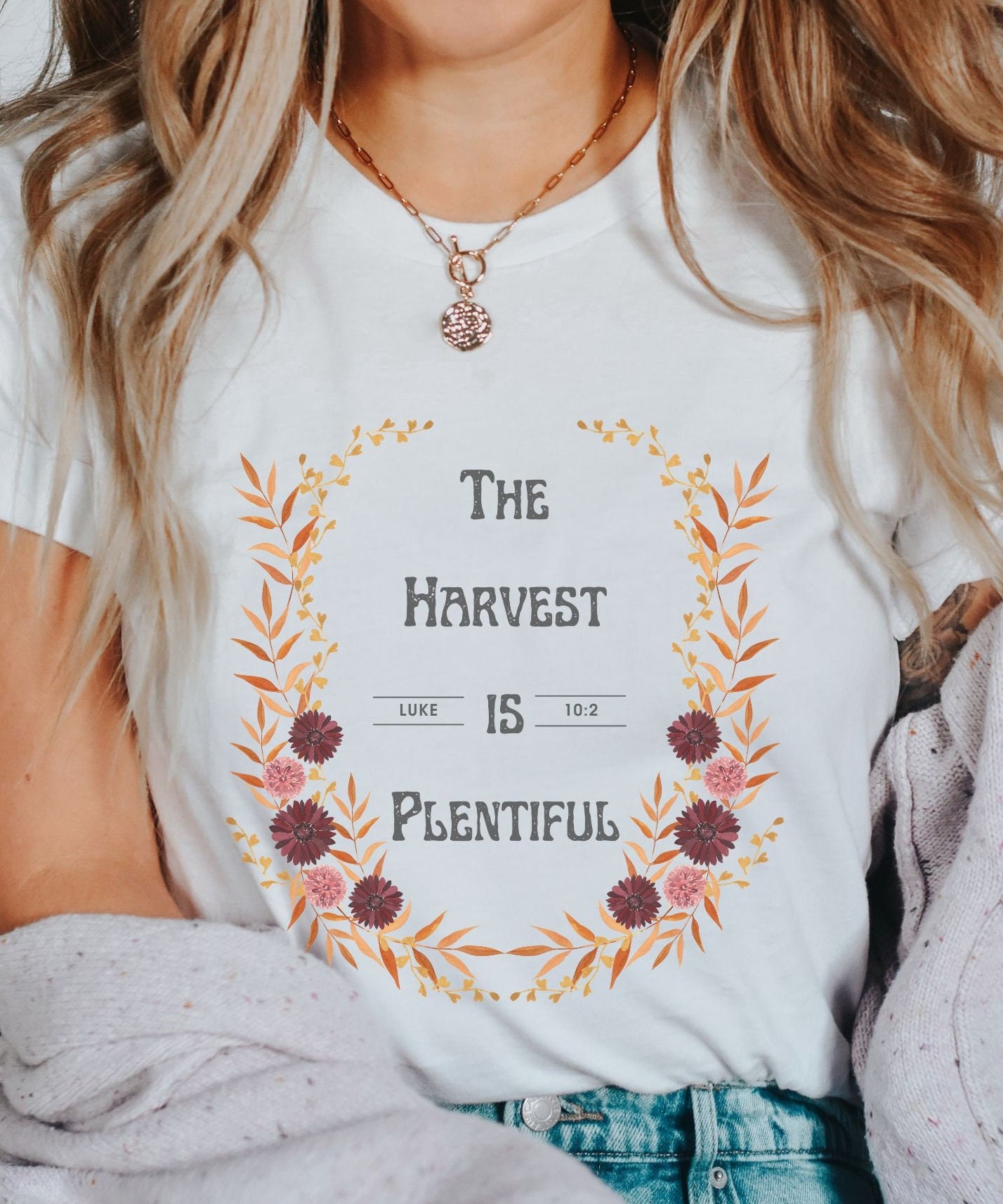 Christian Fall Svg, the Harvest is Plentiful, Fall Christian Cricut ...