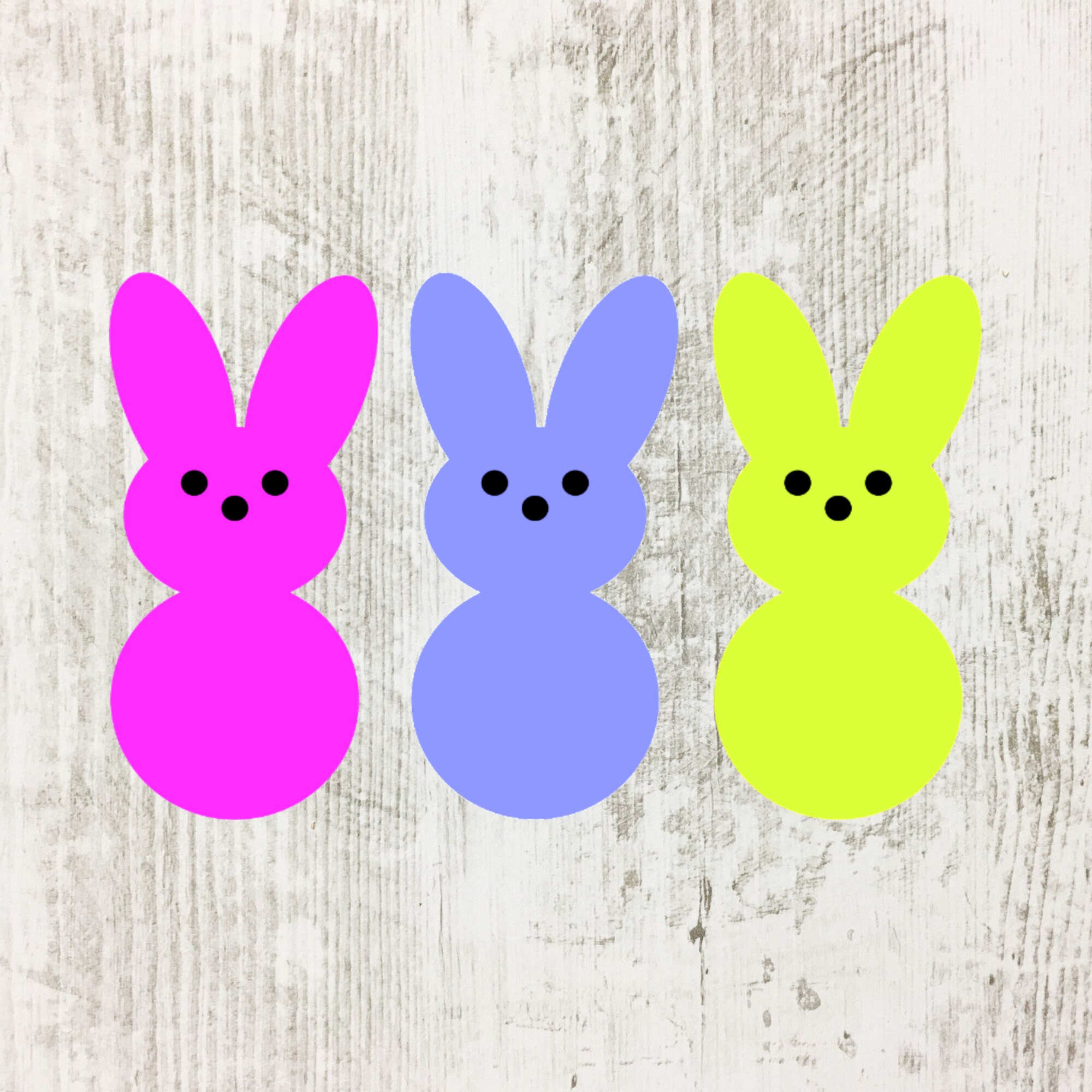 Peep SVG PNG, Peeps Easter, Easter Png, Easter Peeps Bunny, Cricut ...