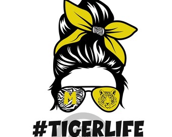 Tiger Life Svg | Etsy