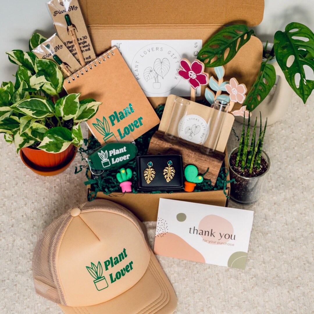 Plant Lover’s Box | Plant Lover’s Gift Set | Plant Lover Themed Gifts ...