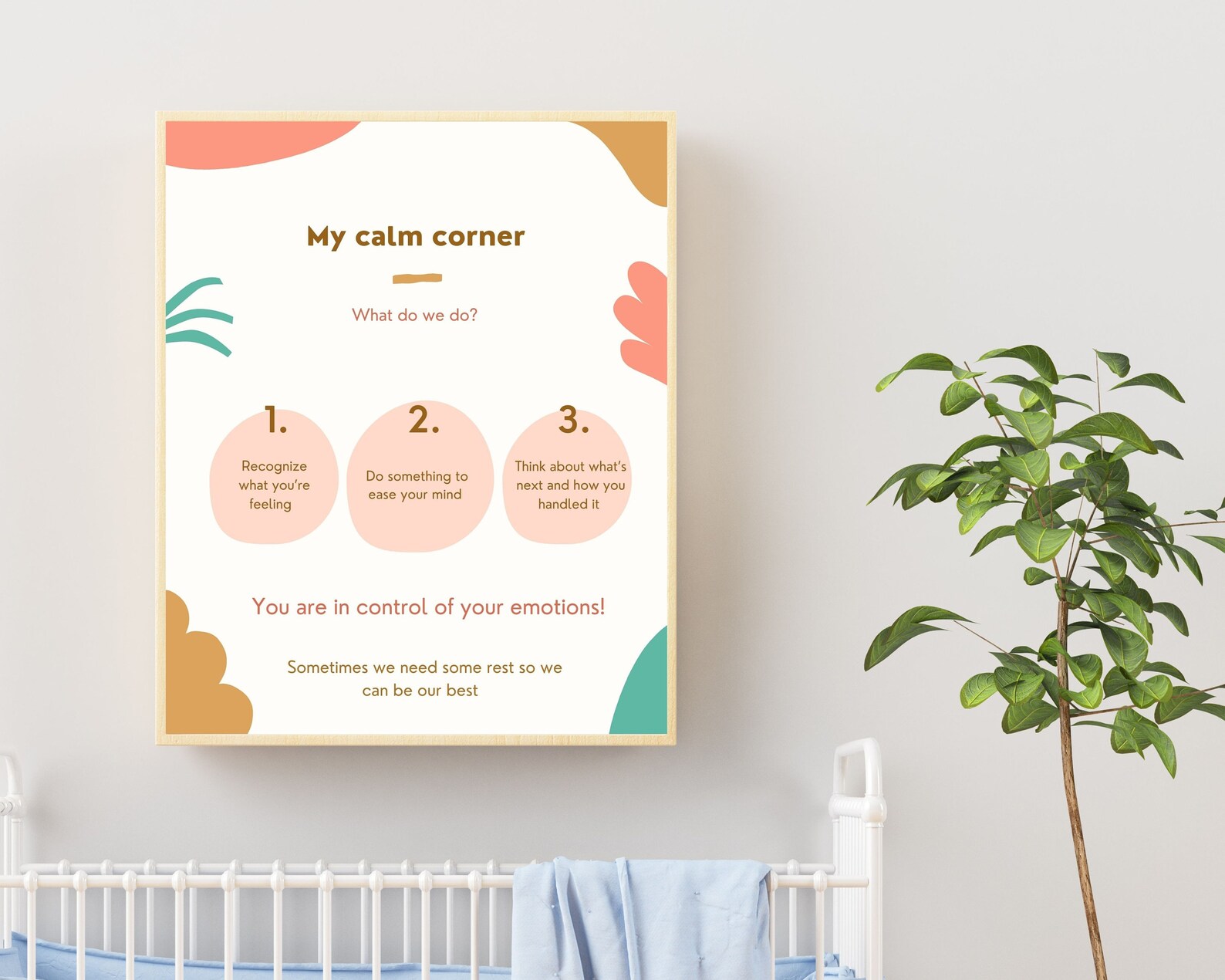 My Calm Corner | Childs Learning Material for Early Emotional ...