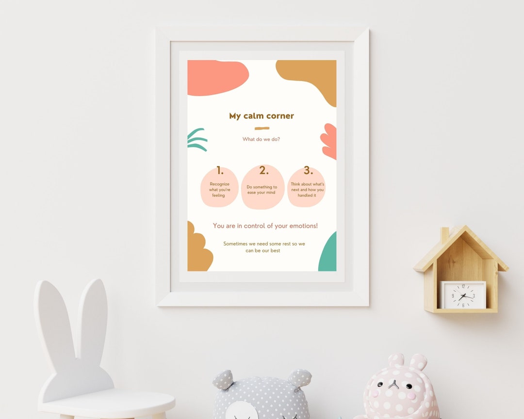 My Calm Corner | Childs Learning Material for Early Emotional ...