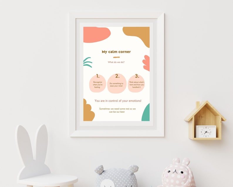 My Calm Corner | Childs Learning Material for Early Emotional ...