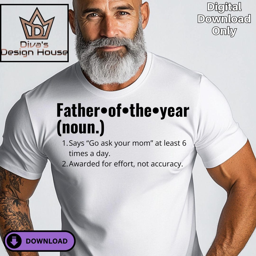 Fatherhood PNG Definition | Christian Dad Quote Digital Download ...
