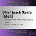 Chief Snack Stealer PNG | Funny Dad Definition SVG | Digital File for ...