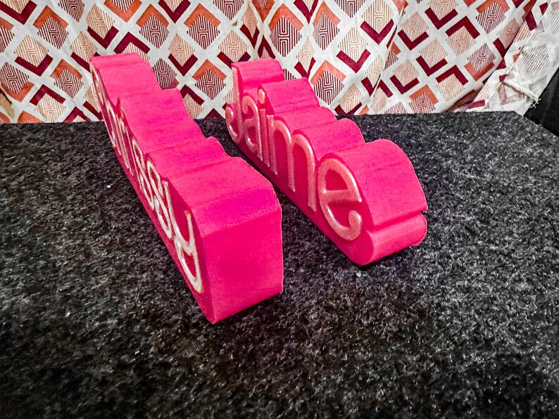 Barbie Nameplate in Your Name - Etsy