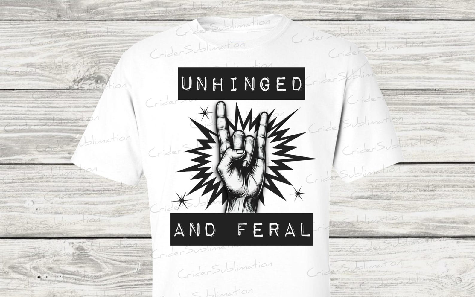 Unhinged and Feral Png, Rock Png, for Sublimation. - Etsy