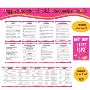 Emily Henry Discussion Guide - Etsy