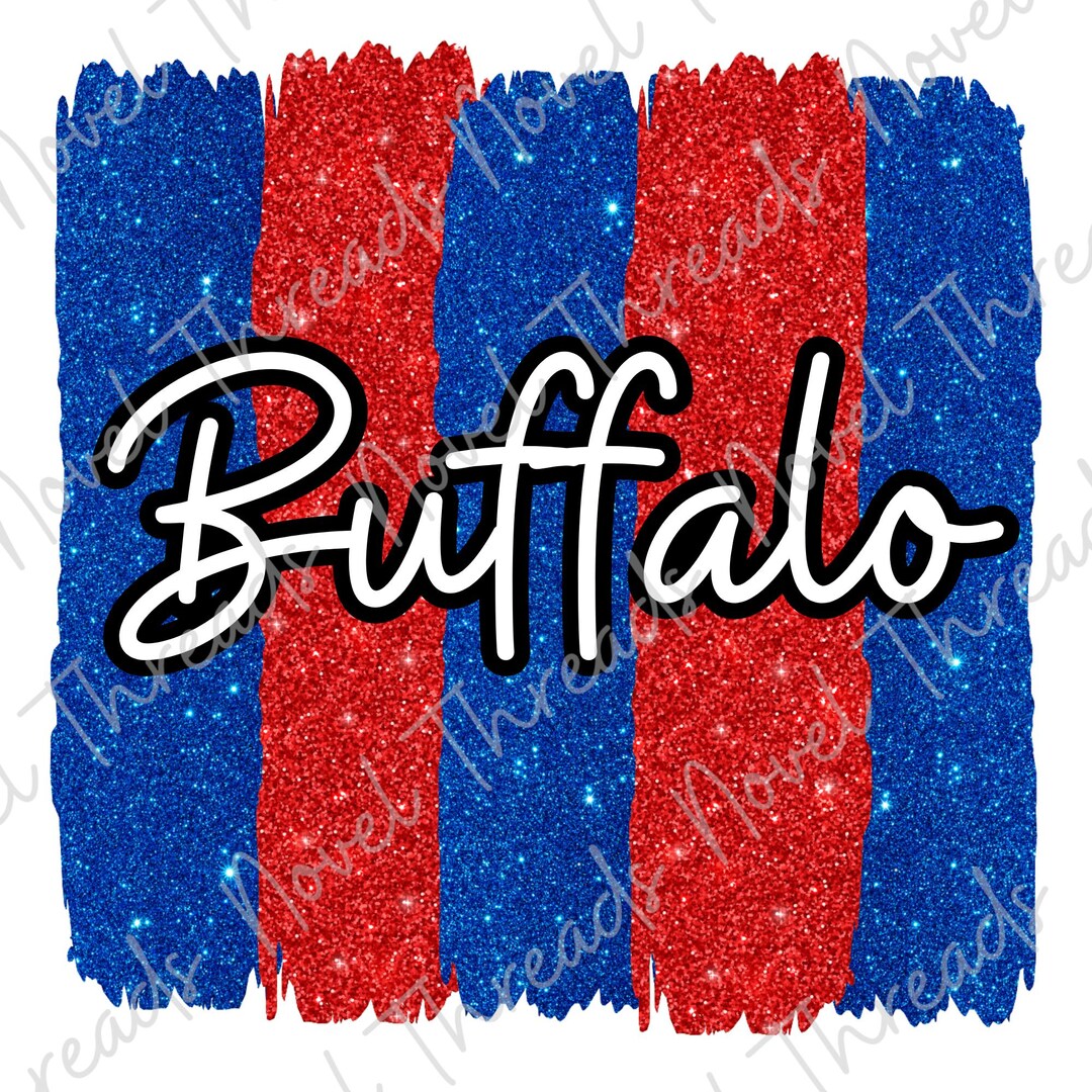 Buffalo Glitter Streifen girly PNG JPG Sublimationsdesign | Rot und ...