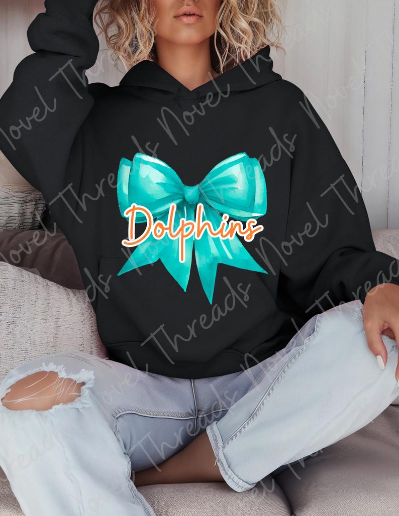 Lazo de los Miami Dolphins PNG JPG / Clipart de mascota linda ...