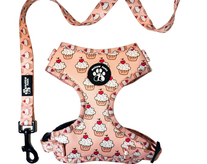 Cupcake Dog Harness , Puppy Dog Harness, Dog Chest Harness, Dog Vest ...