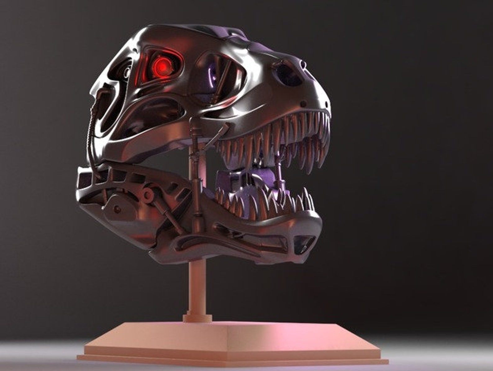 Cyber_rex_bonehead_stl - Etsy