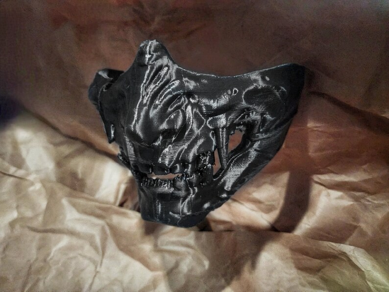 Japanese Half Mask - Etsy